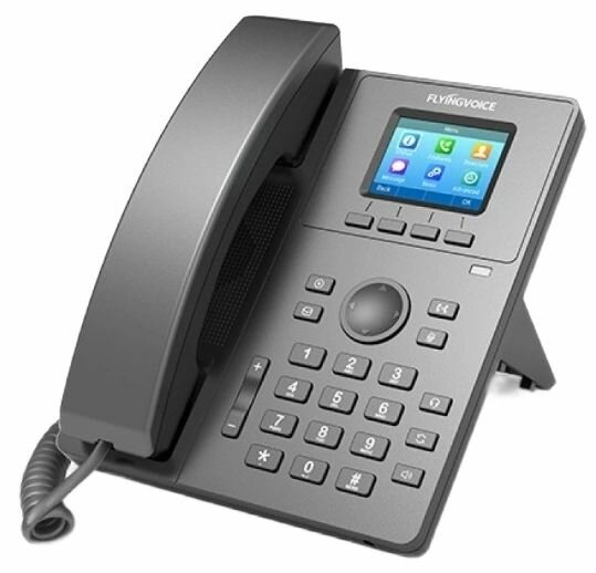 Телефон IP Flyingvoice P11 серый (упак:1шт)