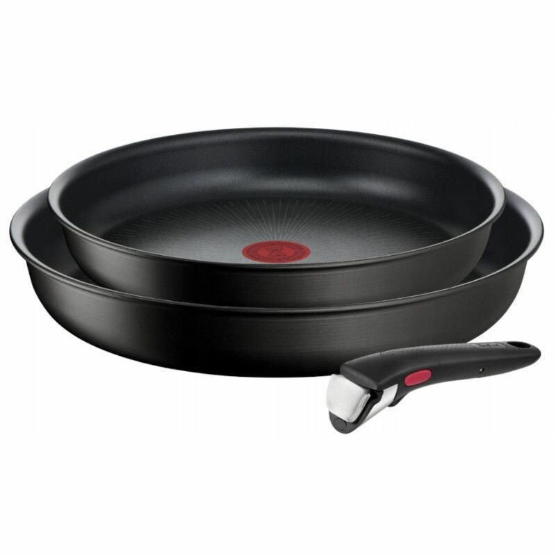 Набор сковородок + ручка TEFAL INGENIO UNLIMITED 3 шт. Для всех типов плит / Тефаль