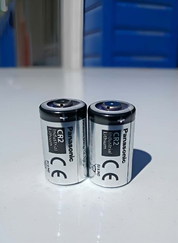 Батарейка Panasonic CR2 Industrial Lithium 3V, 2шт. промышленный литиевый элемент питания 3 вольта