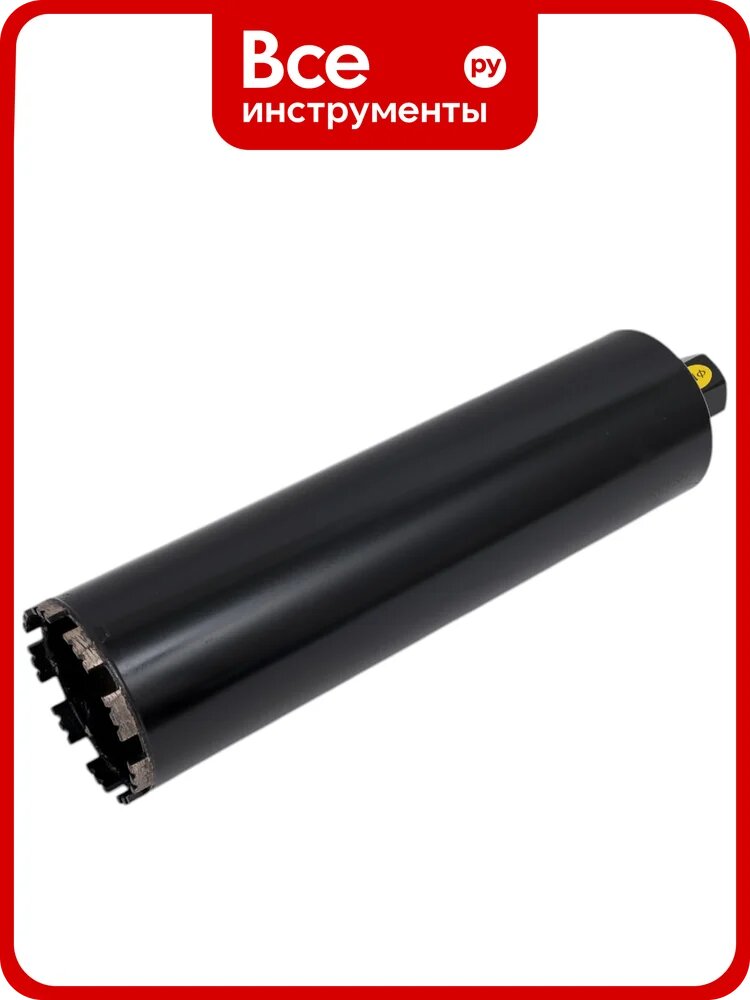 Алмазная коронка 112x450 мм, 1 1/4 UNC IRBISDIAM UNC112450, с валом 1 1/4 UNC, мокрое сверление для армированного бетона