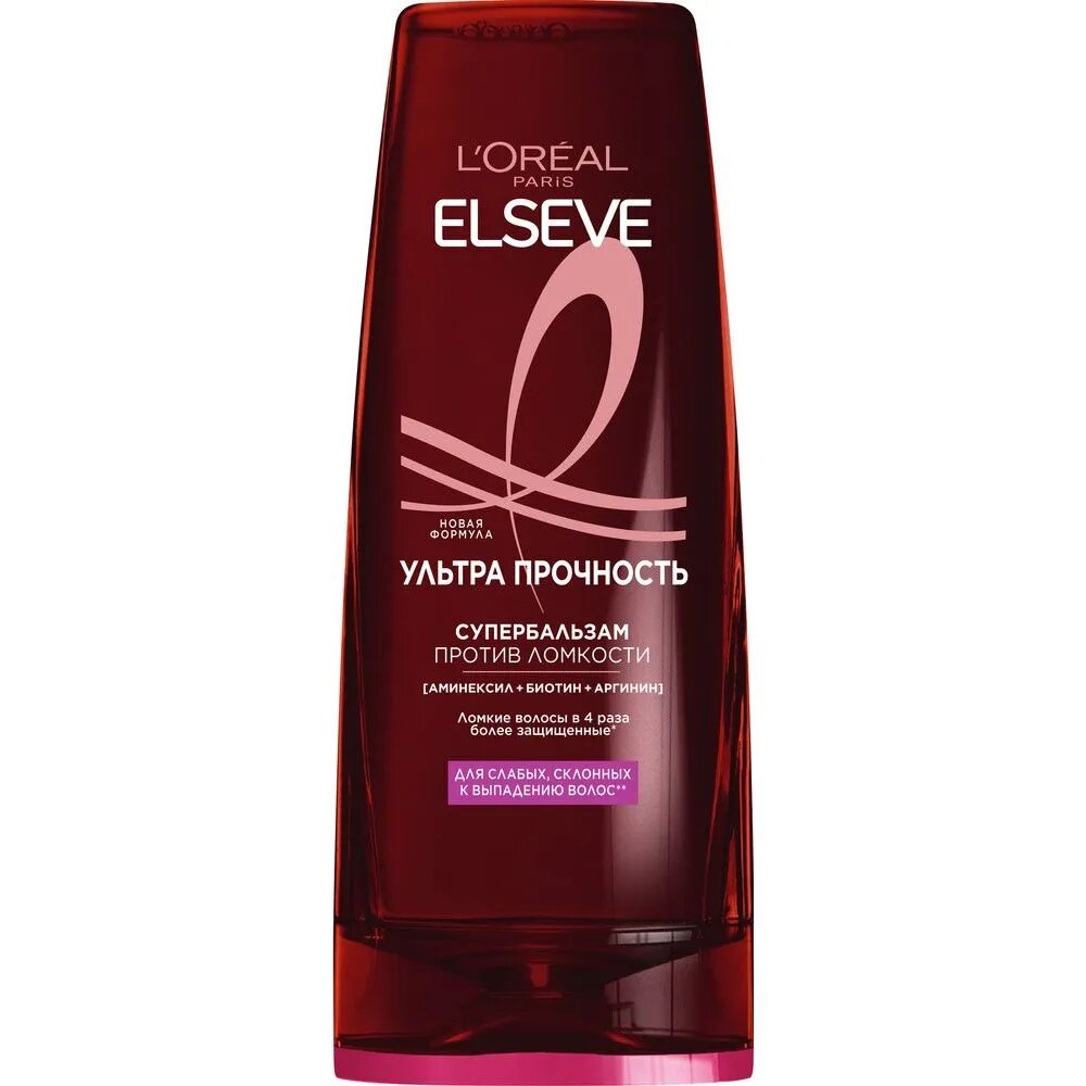 Бальзам для волос L'Oreal Elseve Ультра Прочность, для слабых и склонных в выпадению волос, 400мл