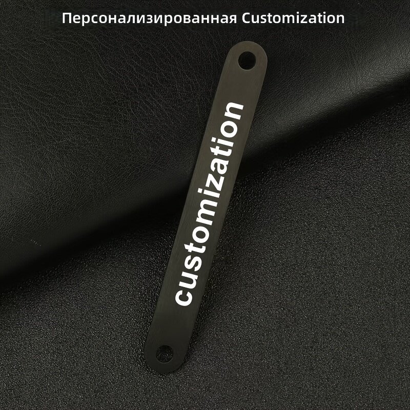 Индивидуальная временная табличка с номером телефона на присоске для автомобиля, черная