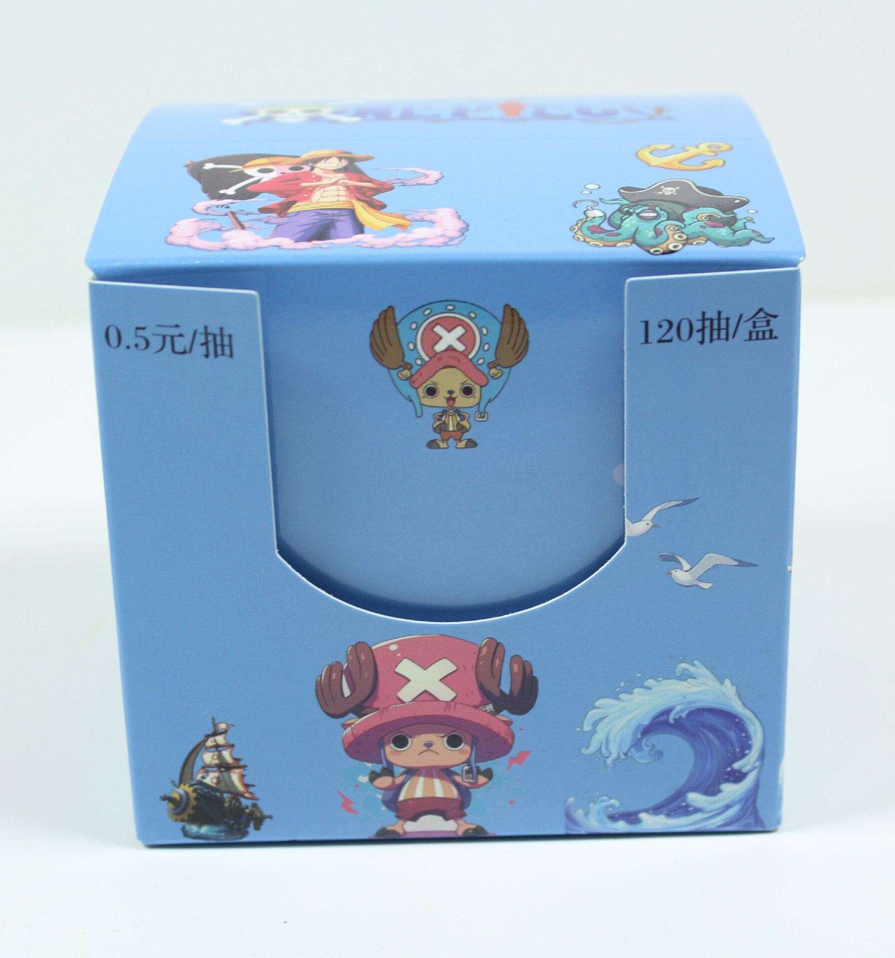 Коллекционная карточная упаковка 120 тиражей One Piece, включает редкие персонажи и эксклюзивные дизайны для фанатов