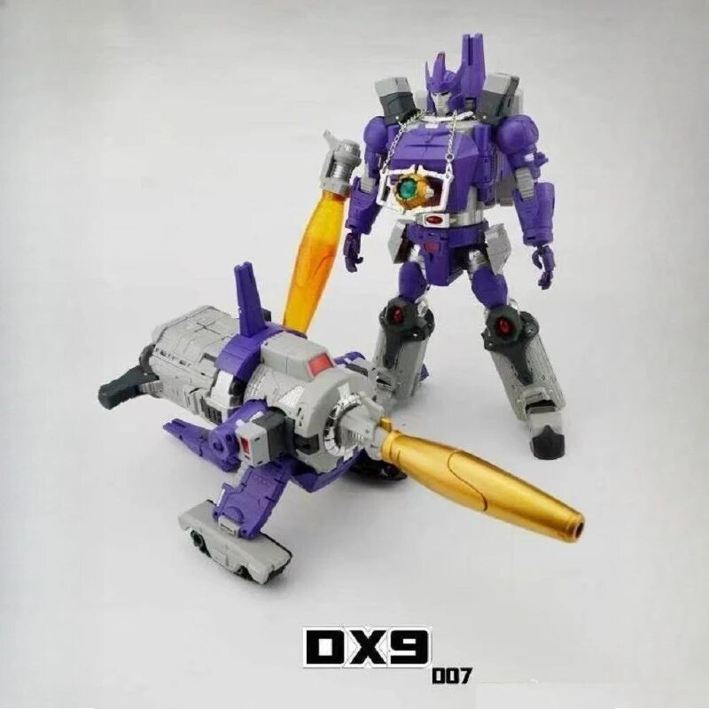 В наличии Оригинальная трансформирующаяся игрушка Dx9-D07 Dx9D07 Galvatron Cannon MP, подвижная фигурка, подарок для мальчика