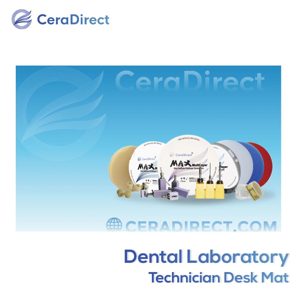 Коврики для зуботехнического стола Ceradirect 80x50 см