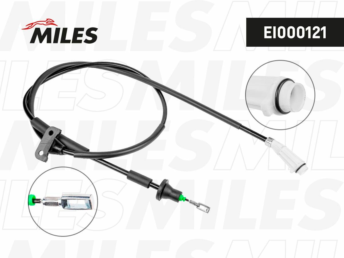 MILES Тросик, cтояночный тормоз VOLVO S80 I (184) / VOLVO V70 II (285) EI000121