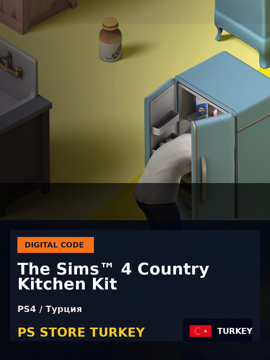 The Sims™ 4 Country Kitchen Kit PS4 — PlayStation Store Турция, цифровая версия