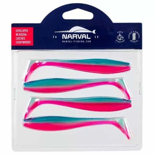 Силиконовая приманка Narval Choppy Tail 12cm #063 4шт.