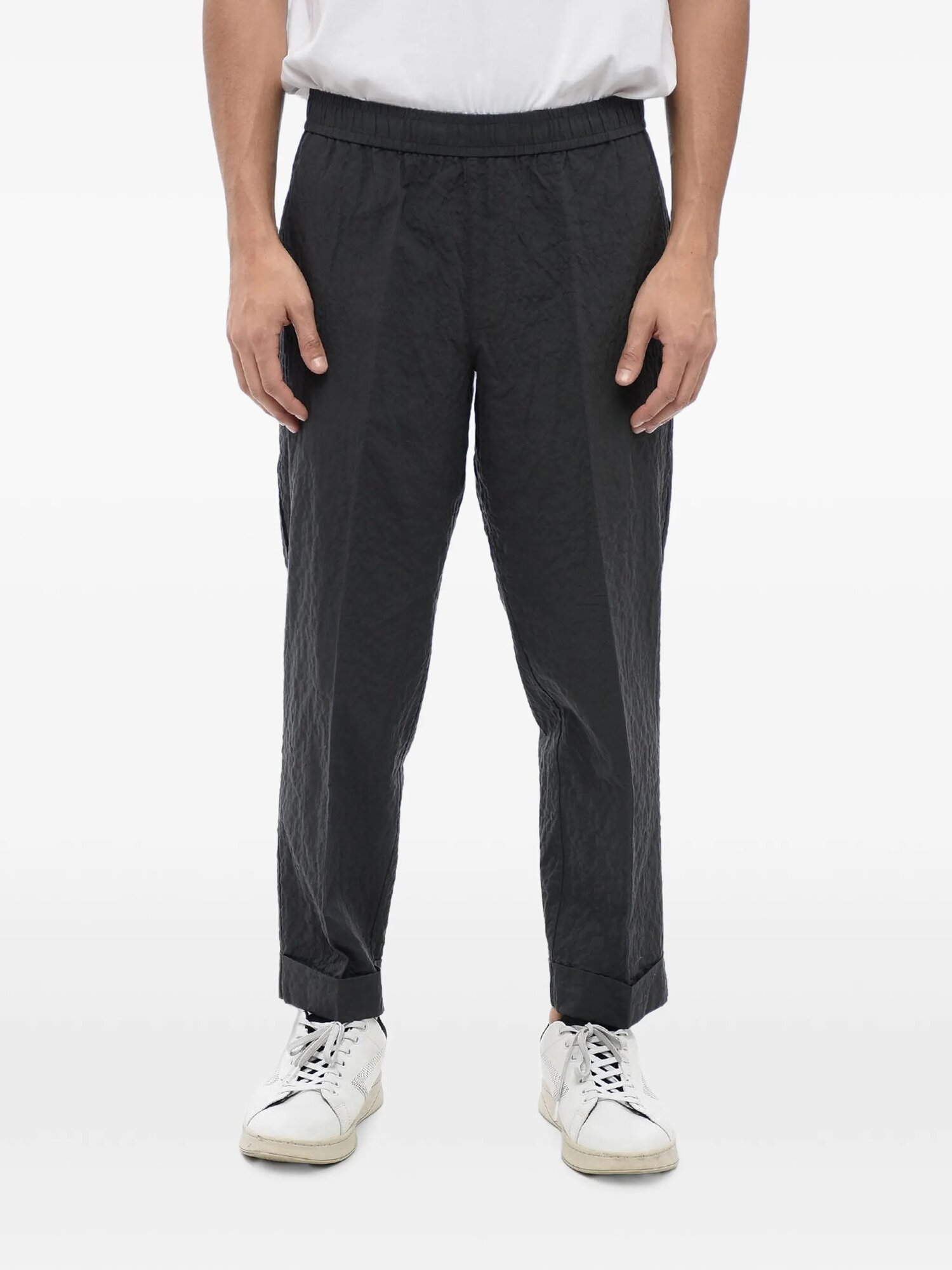 Брюки Neil Barrett Elasticated-waist pocket trousers