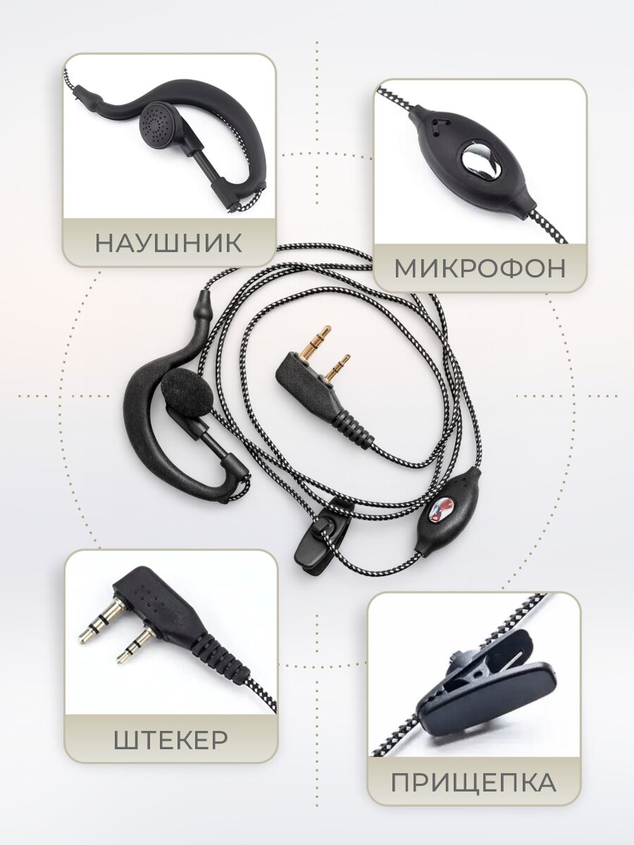 Гарнитура для рации — фото 1