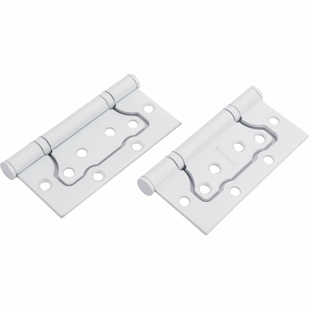 Петля без врезки, белый, 2 шт. Vantage 2BB-WH
