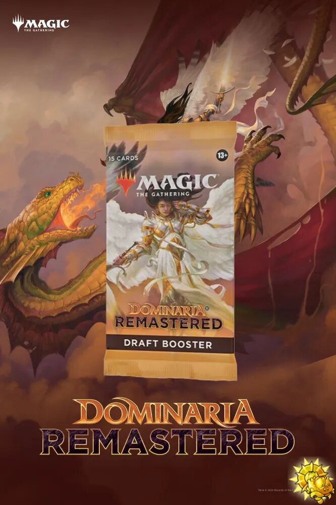 Magic: The Gathering Бустер для драфта Доминария: Ремастер (1 штука)