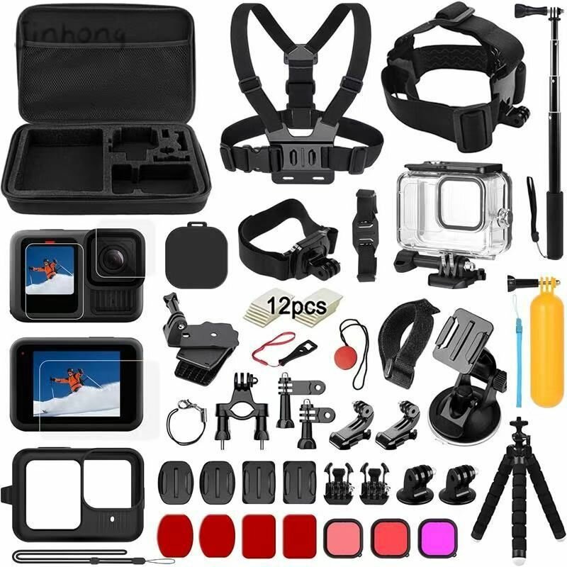Набор аксессуаров для GOPRO HERO13 комплект аксессуаров для экшн-камеры