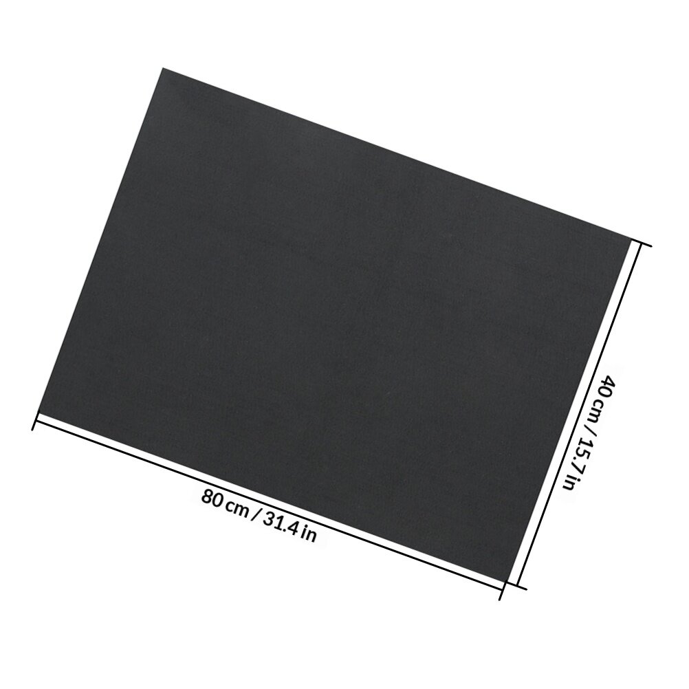 Коврик Для Каллиграфии Из Фетра Чёрного Цвета 80X40X0.5Cm Подходит Для Рисования И Письма С Антипробуксовочным Дном