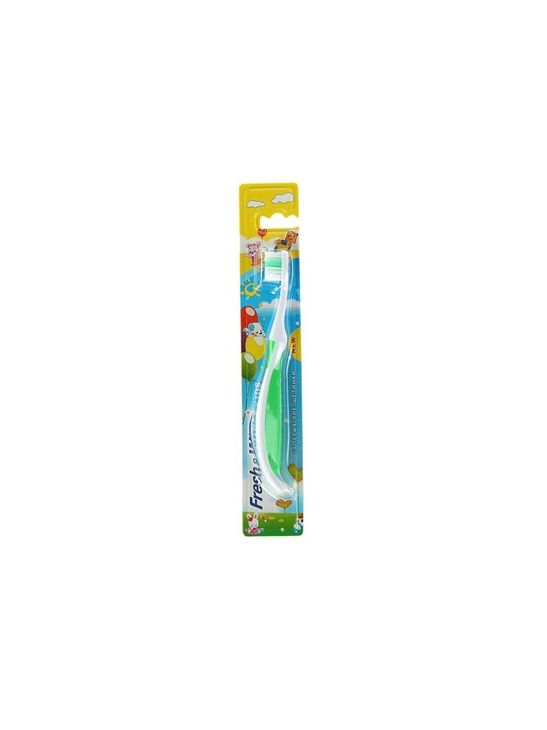 Зубная щетка детская СATS STEPS Fresh & White арт. 352 (цвет в ассортименте) (цена за 1 шт.)