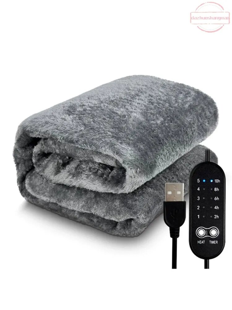 Электрическое Одеяло С Подогревом USB-Одеяло Для Зимнего Обогрева 80x160 См