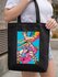 Сумка шоппер PRINTSHOT, фактура рельефная, черный