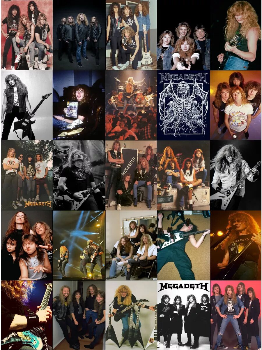 Megadeth постеры мегадет — фото 1