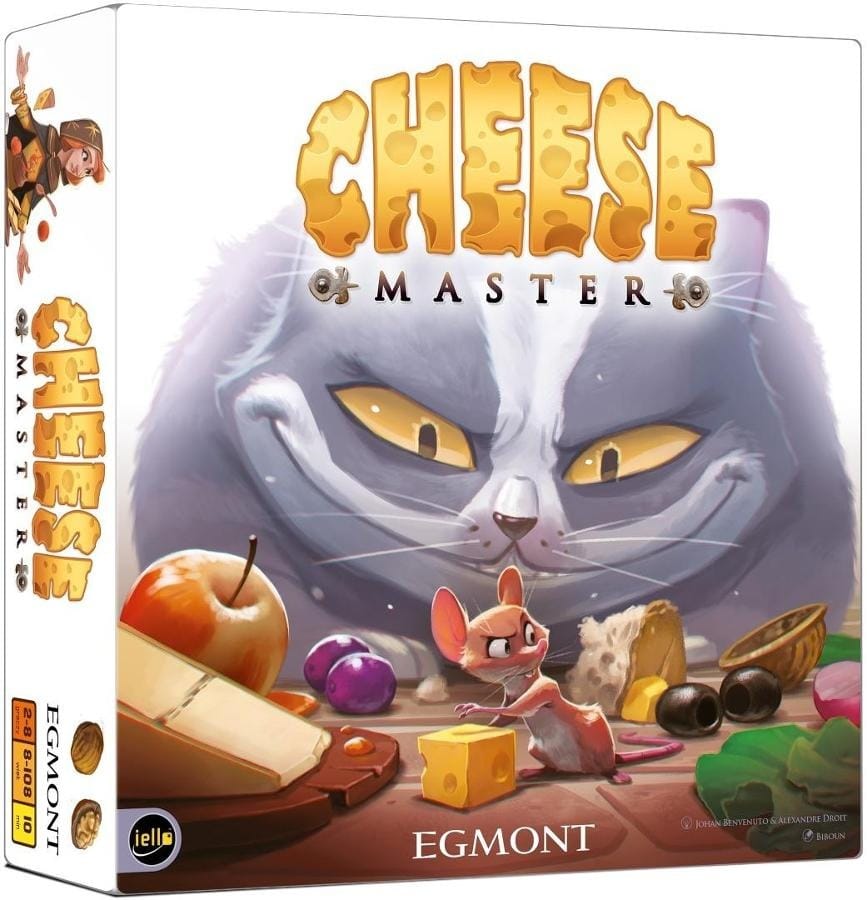 Настольная игра Egmont Cheese Master, семейная игра для детей, разноцветный
