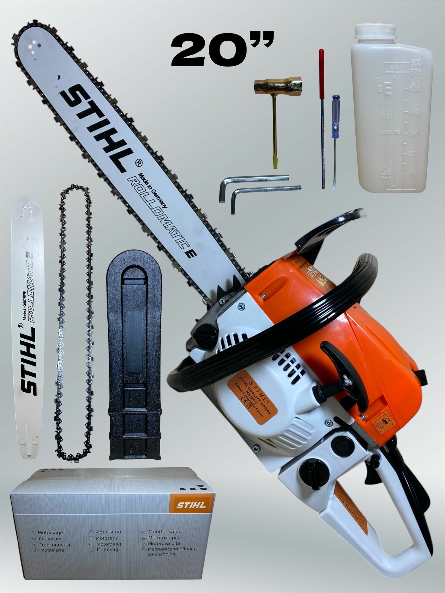 Бензопила STIHL 58 куб 20 дюйма