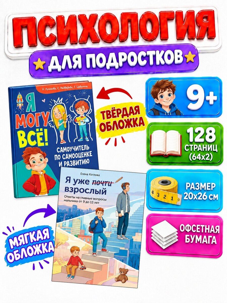 Я могу все. Я уже почти взрослый (комплект из 2-х книг). Котлова Е. Б, Лунькова Н. Г, Медведева С. А.