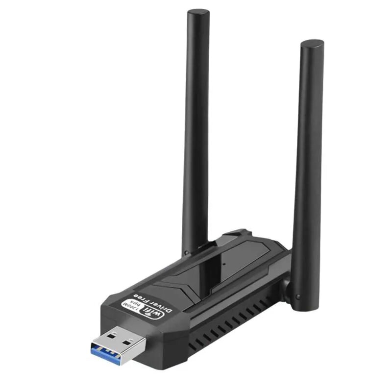 AC1300Mbps USB Bluetooth 5.4 Адаптер Беспроводной Сетевой Карты WiFi