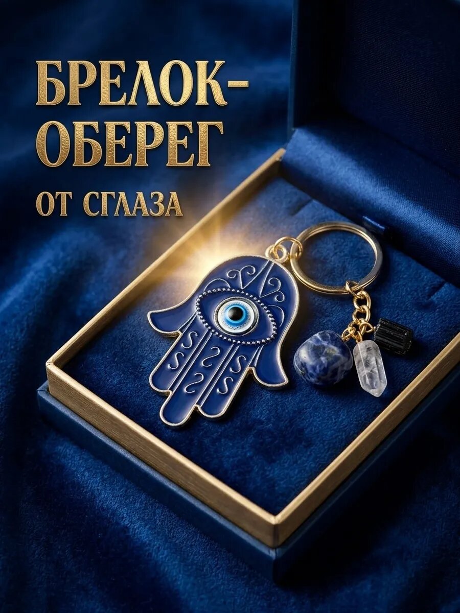 Брелок оберег от сглаза рука Хамса