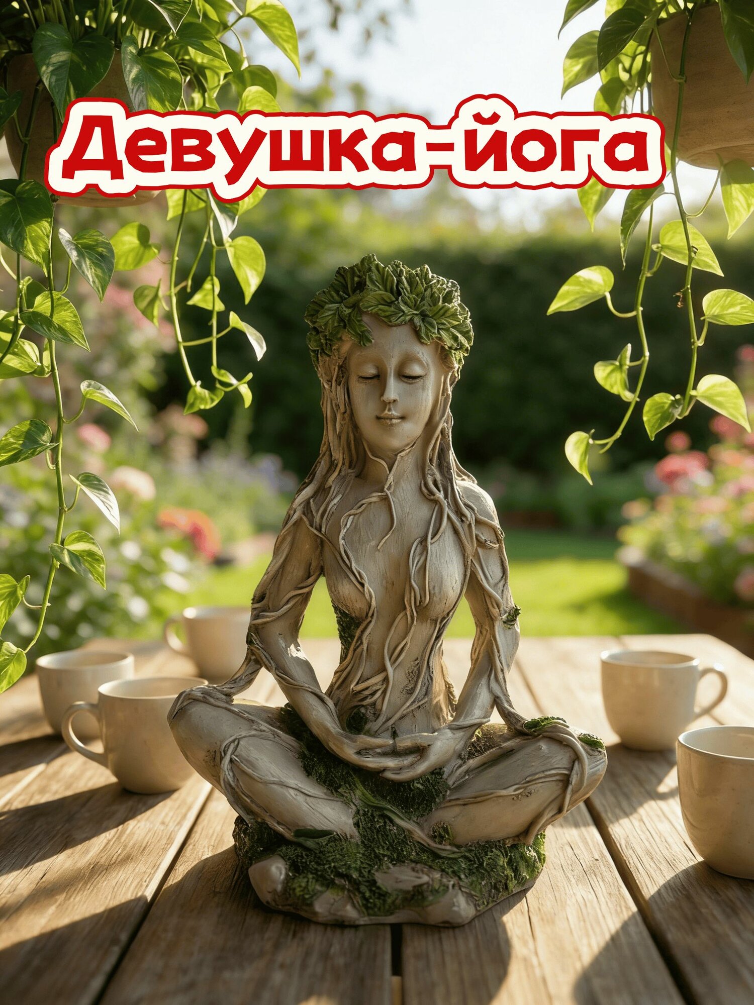 Фигурка садовая