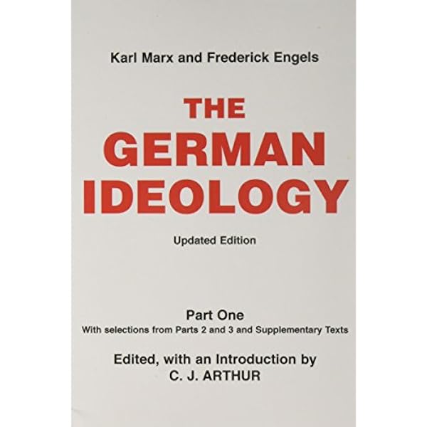 The German Ideology，Reprinted paperback book