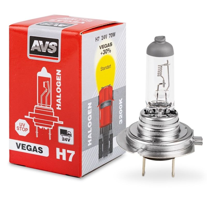 AVS A78143S Галогенная лампа AVS Vegas H7.12V.55W.1шт.