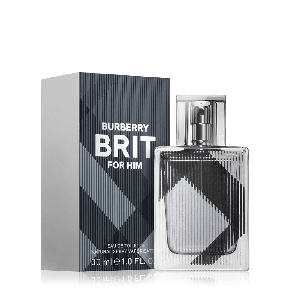 Мужская вода Burberry Brit For Him Eau De Toilette 30 мл - Барбери Брит