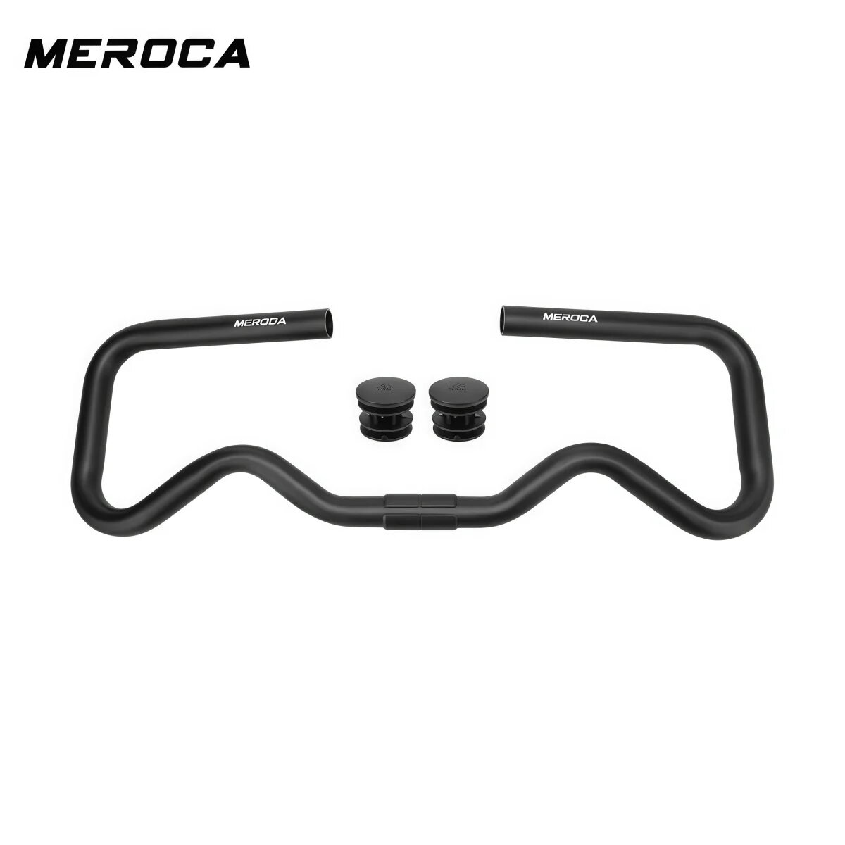 Руль MEROCA P для Brompton черный/серебристый