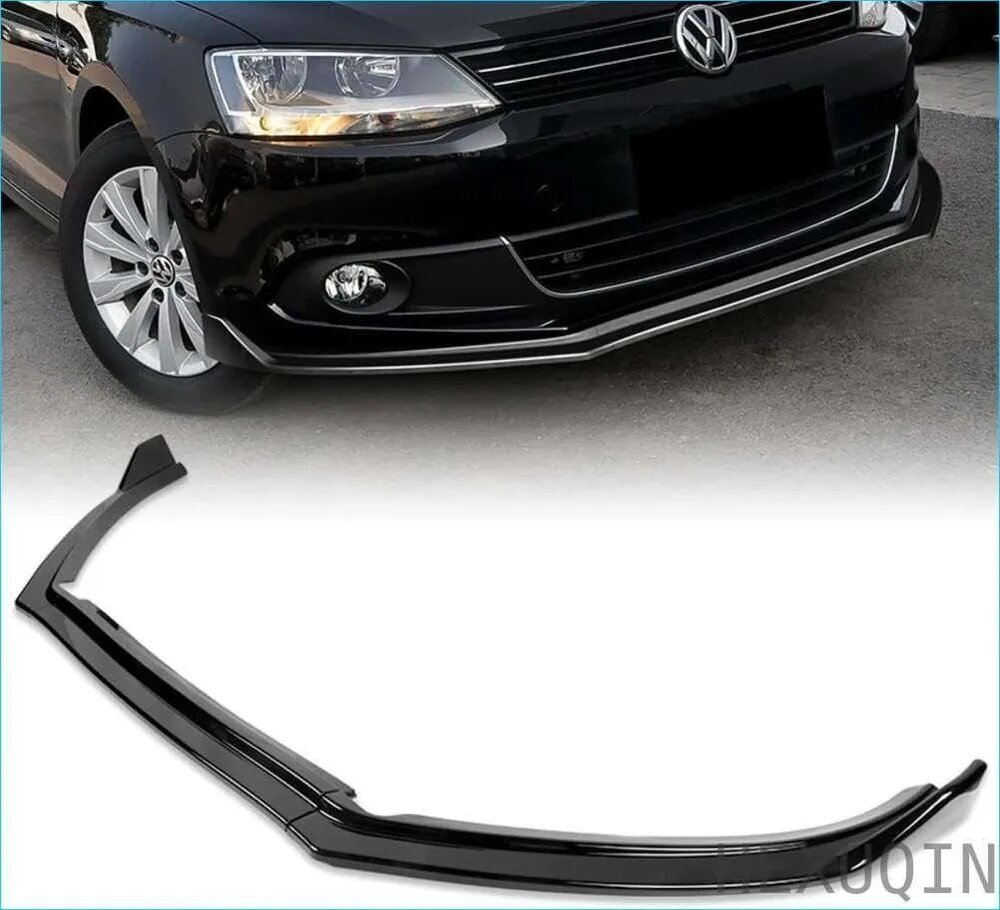 Сплиттер (губа) переднего бампера для Volkswagen Jetta MK6 (20122014)