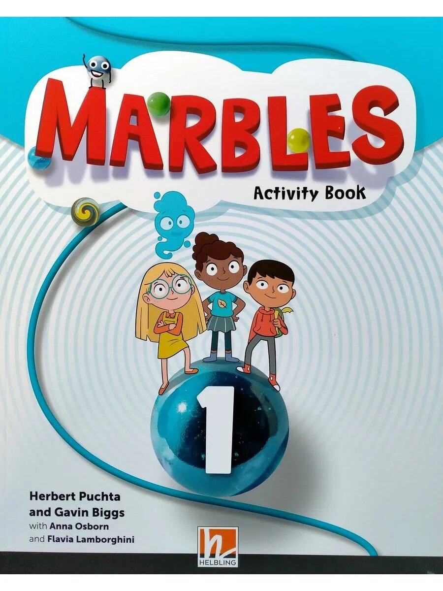 Marbles 1 Activity Book + app + e-zone начальная школа | Helbling Languages