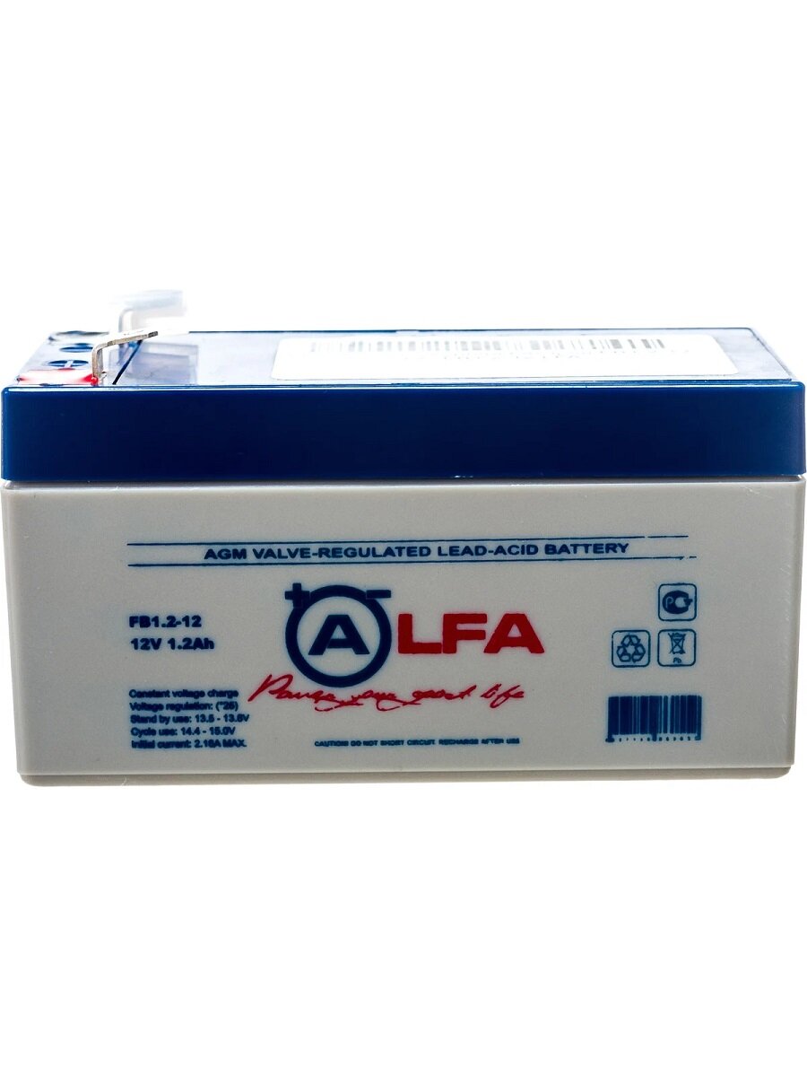 Аккумуляторная батарея VETONA 12В 1,2 ампер/час свинцово-кислотный