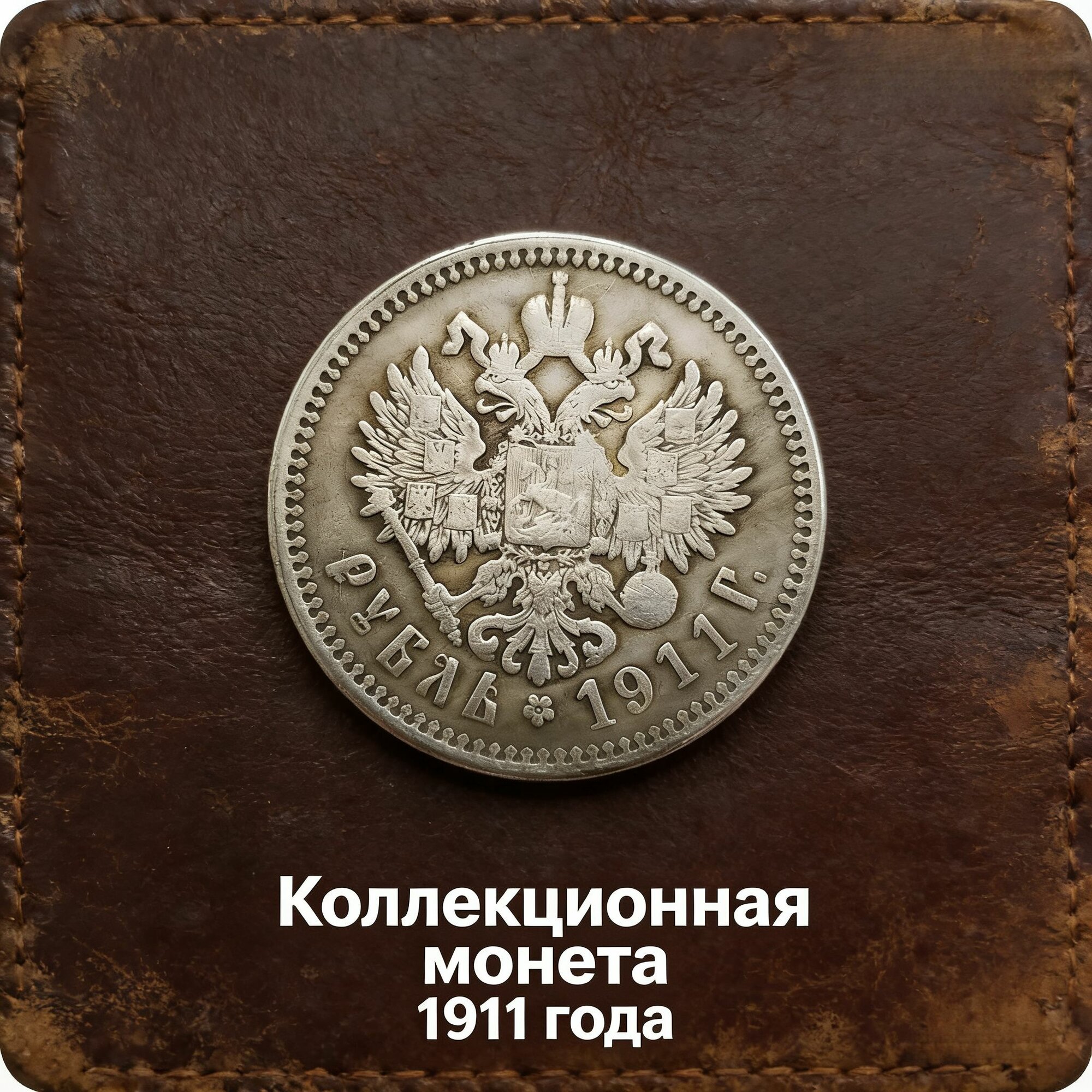 Российская Империя - 1 Рубль - Николай II 1911