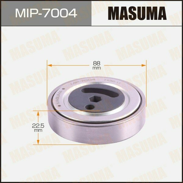 Ролик натяжителя ремня привода навесного оборудования MASUMA MIP-7004