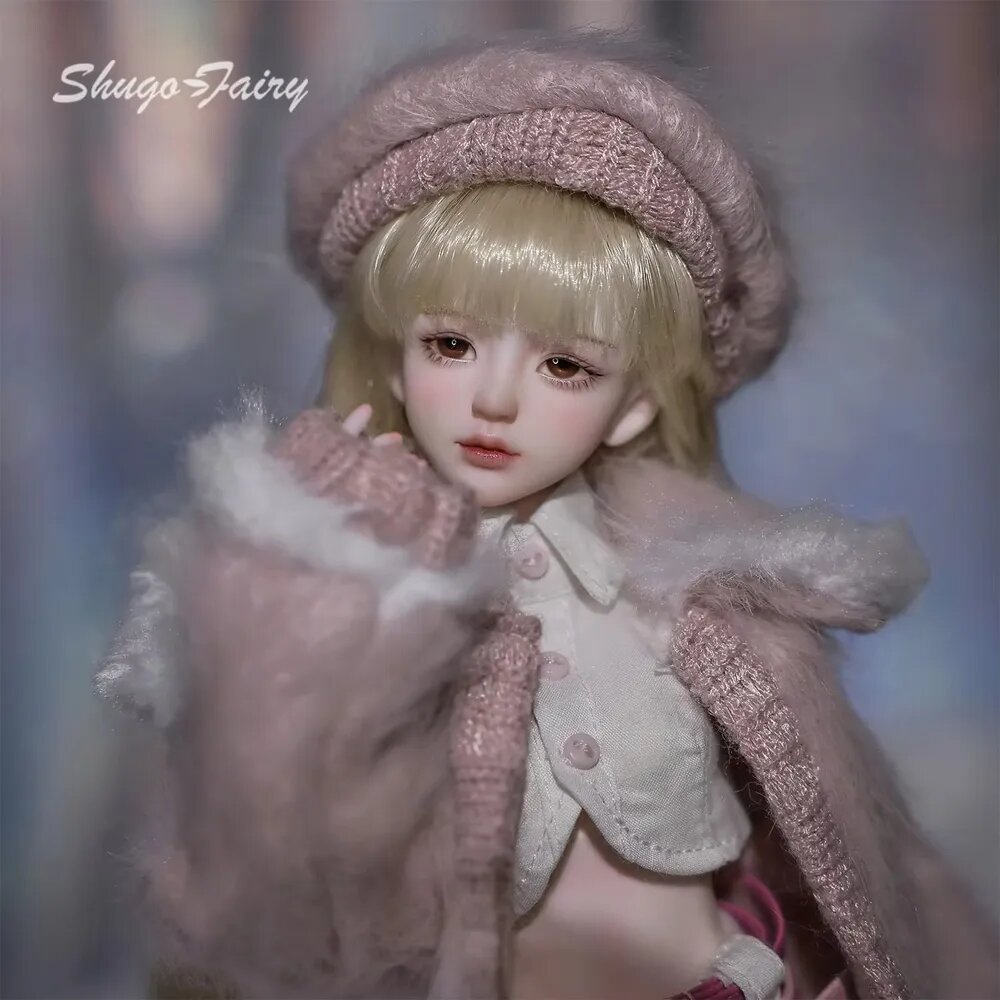 Shuga Fairy Bjd Aurola BJD Кукла 1/6 Yingli Body Fullset Модные школьные игрушки Флисовая куртка для женских кукол