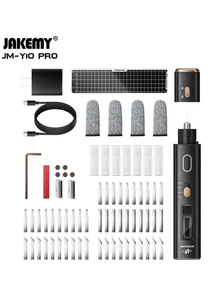 Ультразвуковой резак для моделизма JAKEMY JM-Y10 PRO для точной резки пластика и дерева — фото 1
