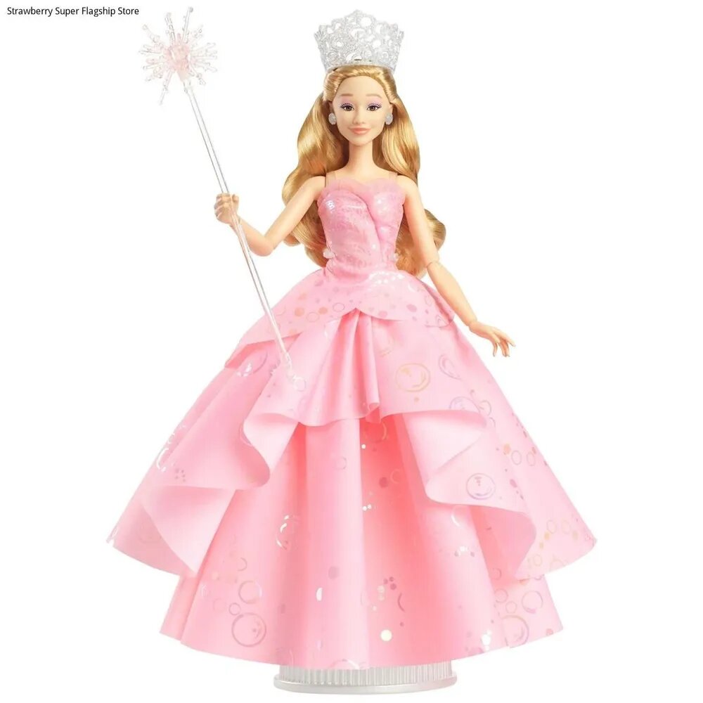 Кукла Mattel Wicked Deluxe Glinda, Розовая кукла-принцесса, высота 28 см, для девочек — фото 1