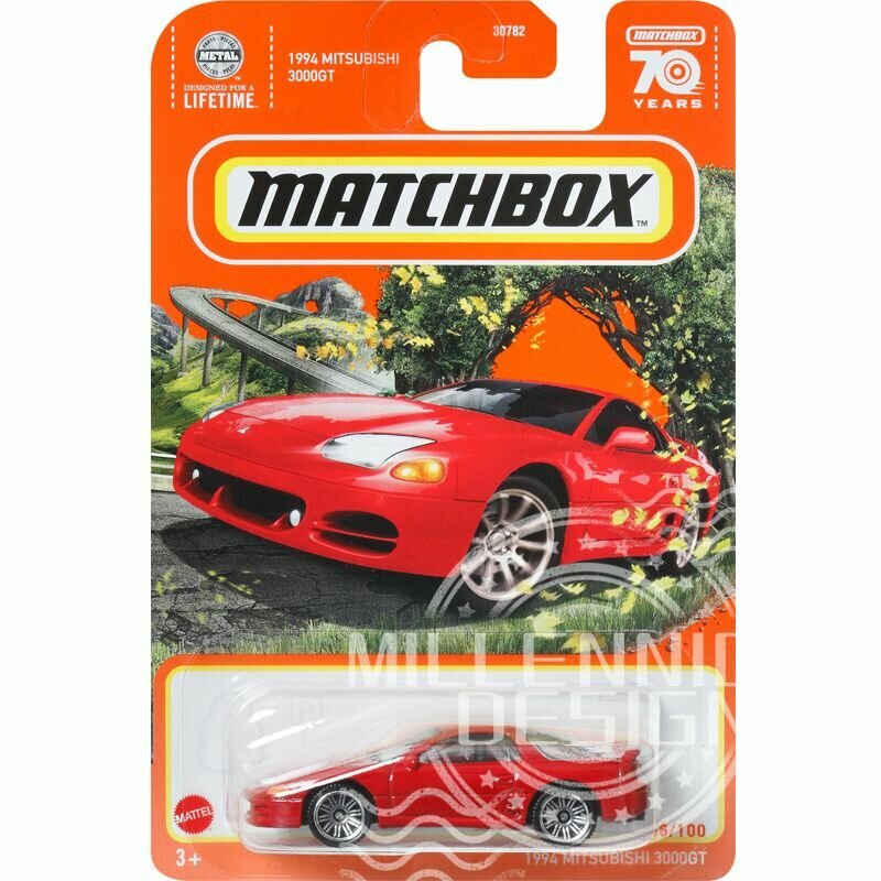 Mattel Matchbox Модель автомобиля из сплава 1:64, Новая модель 2025 года, Серия 25K(K42-Мицубиси)
