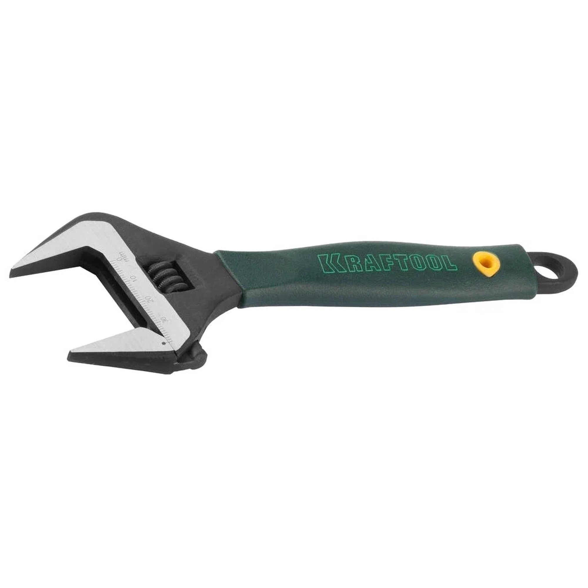 Разводной ключ Kraftool SlimWide 27258-20, хромованадиевая сталь, фосфатированный, 200мм