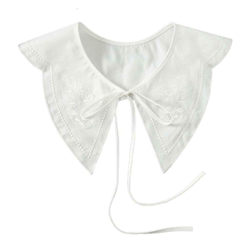 Женский фальшивый воротник с цветочным узором, 66070