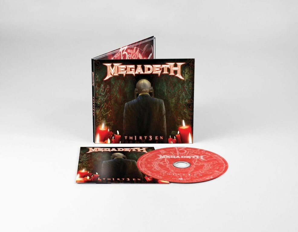 Фирменное издание Megadeth Th1rt3en CD