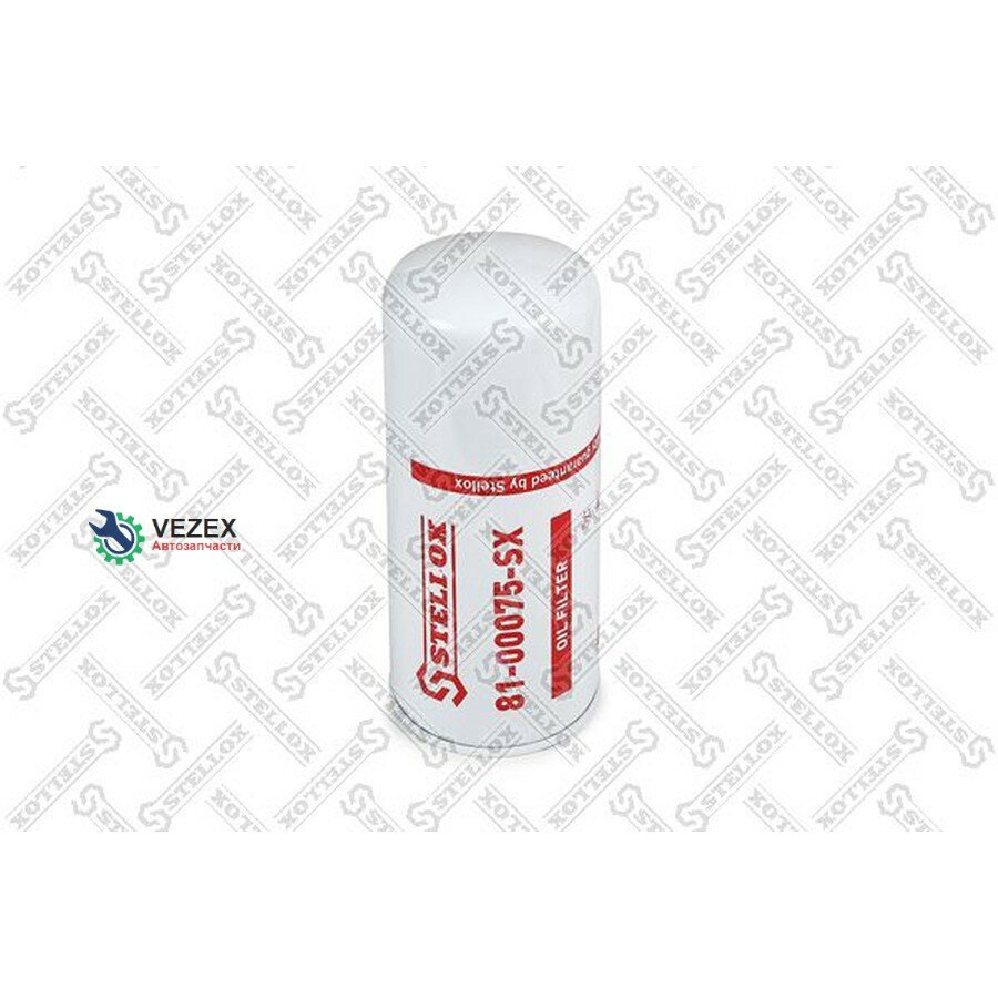 STELLOX 8100075SX фильтр масляный! H308 D136 M36x1.5 \Navistar