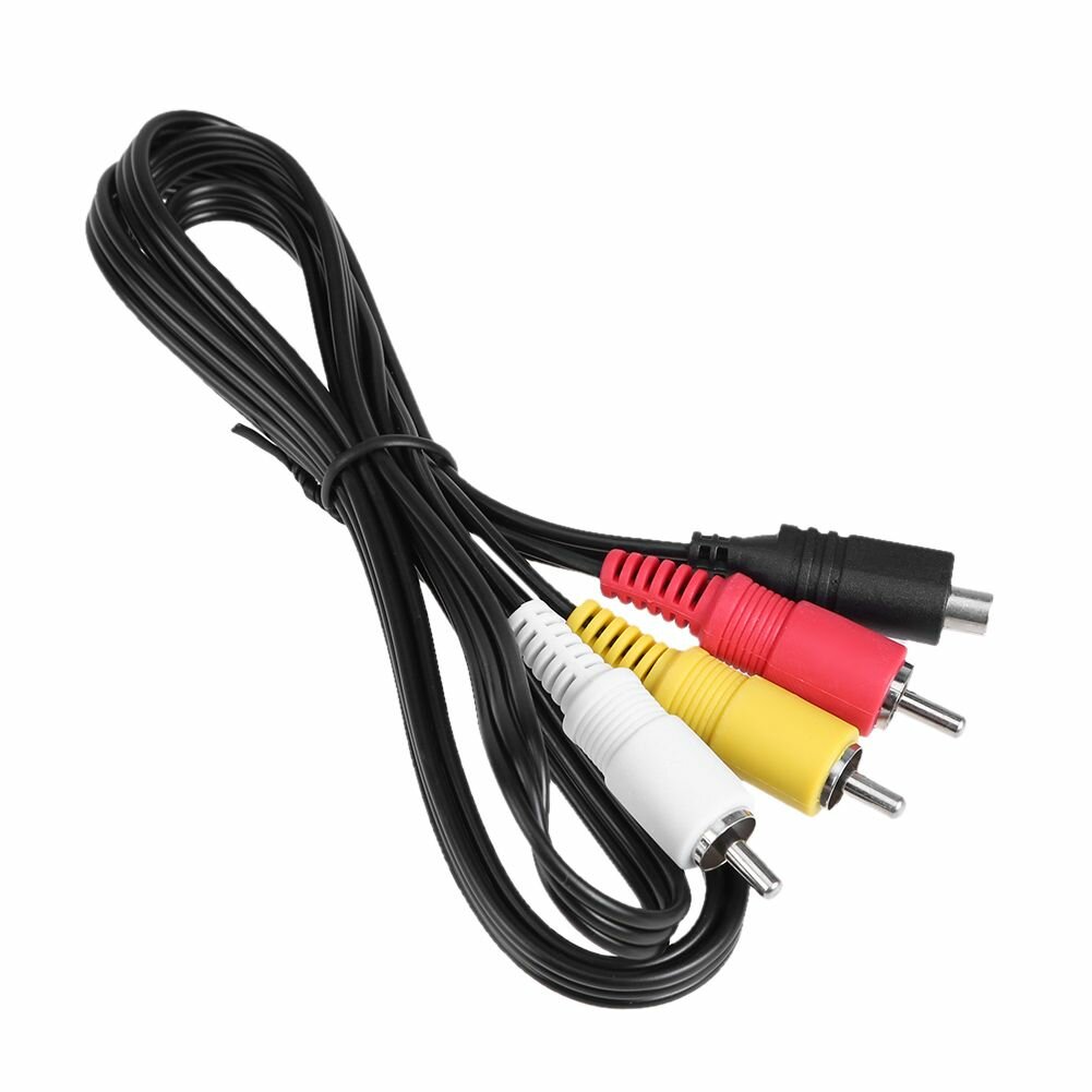 AV-кабель Sony VMC-15FS для видеокамер, длина 1,2 м, 3 RCA, разъём полукруглый 10P