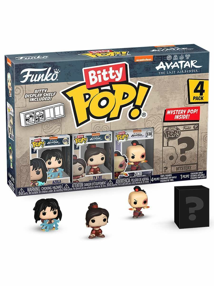 Фигурка Funko Bitty POP! Avatar The Last Airbender Azula+Ty Lee+Zuko+Mystery 4PK 73057