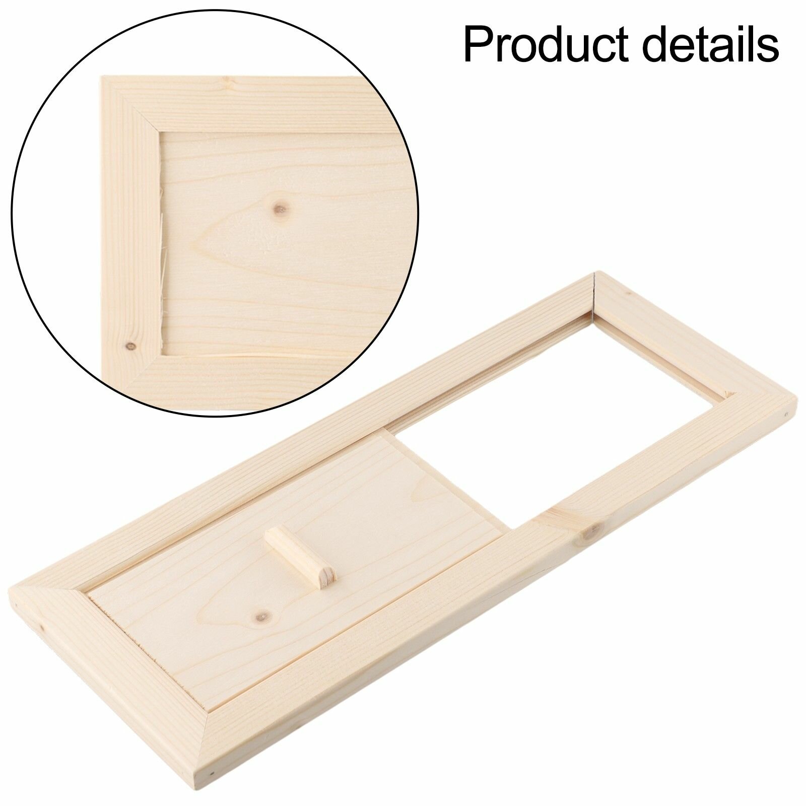 Вентиляционная заслонка сауны, задвижка для отвода отработанного воздуха, деревянные клапаны для Окна парилки