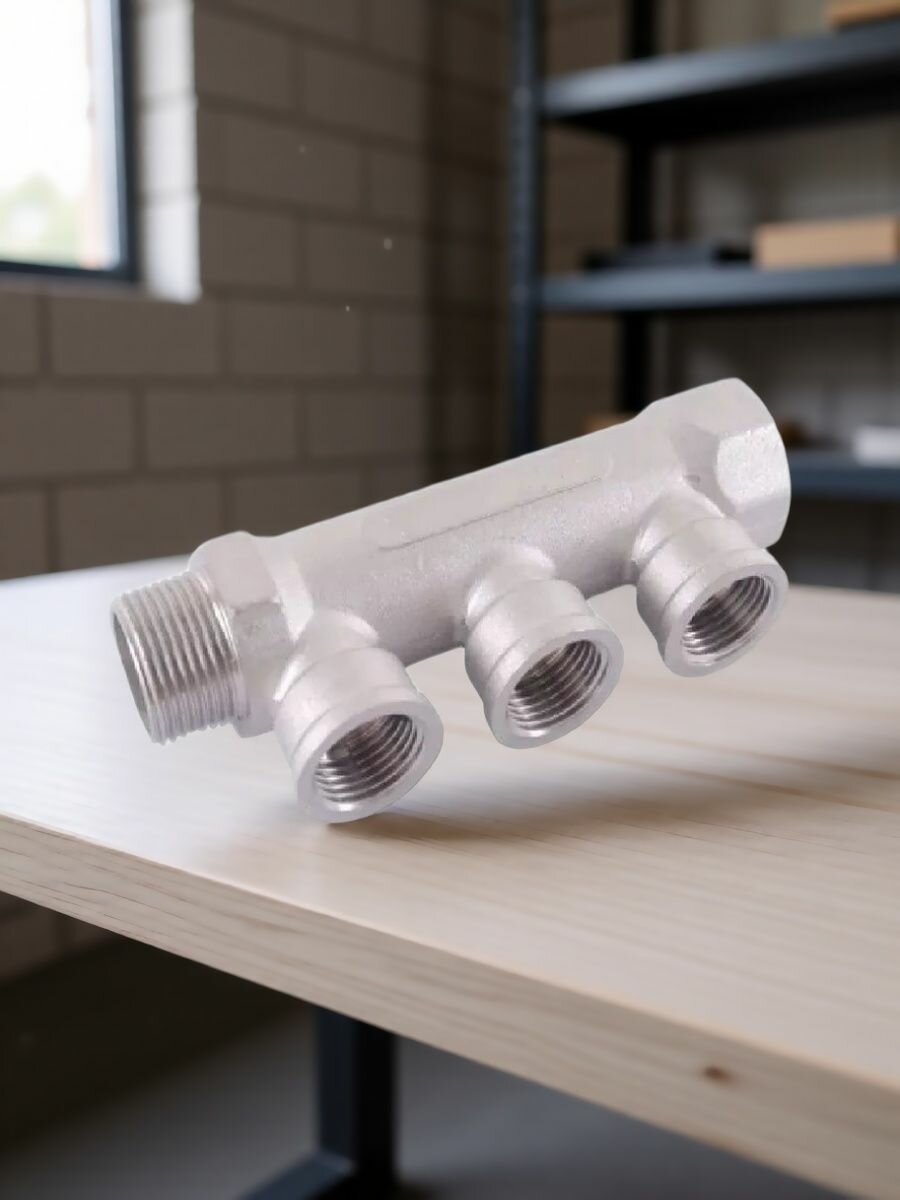 Коллектор с внутренней резьбой 1х1/2 VTc.550. N.0603