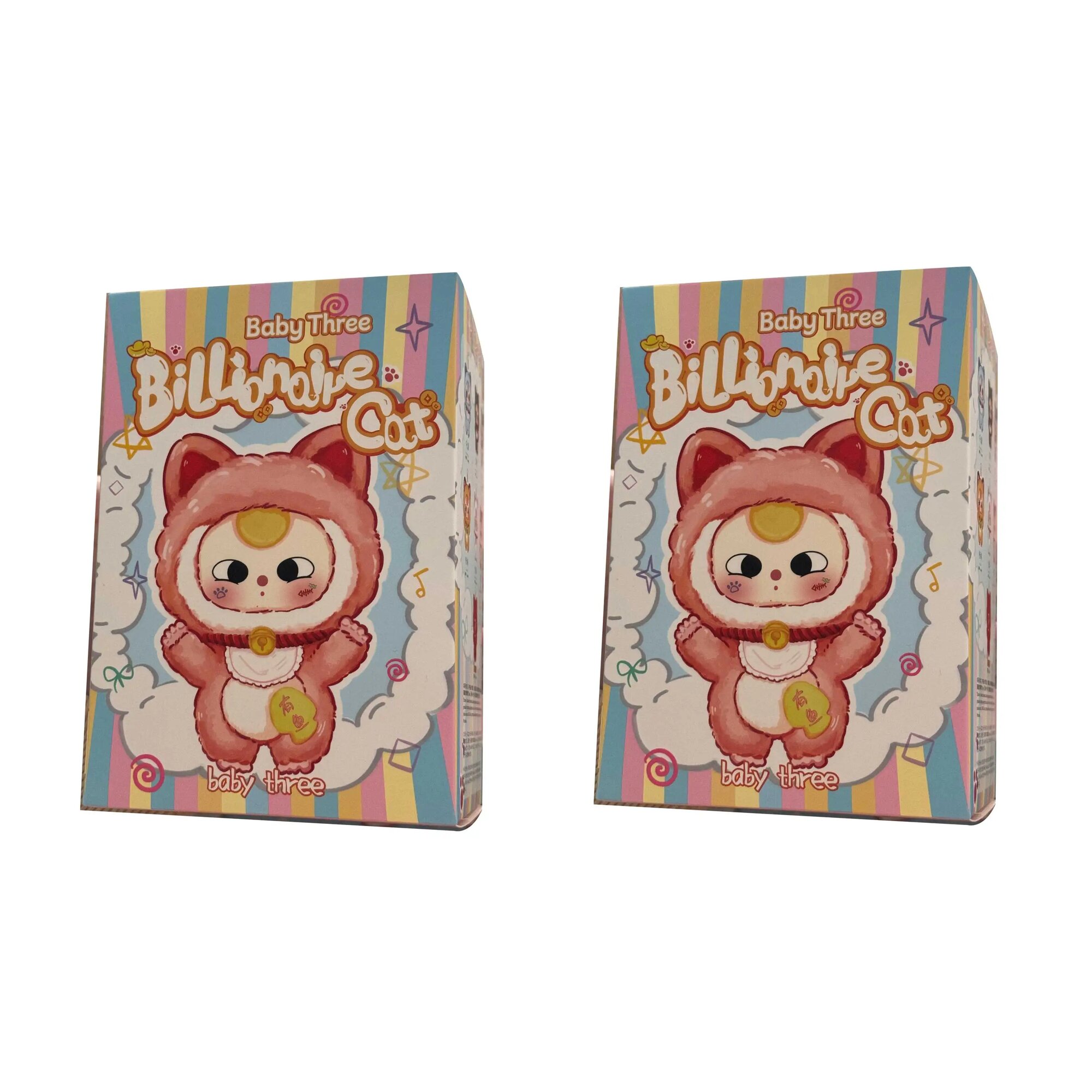 Мягкая игрушка Baby Three Billionaire Cat, Цвет: 2 blind boxes